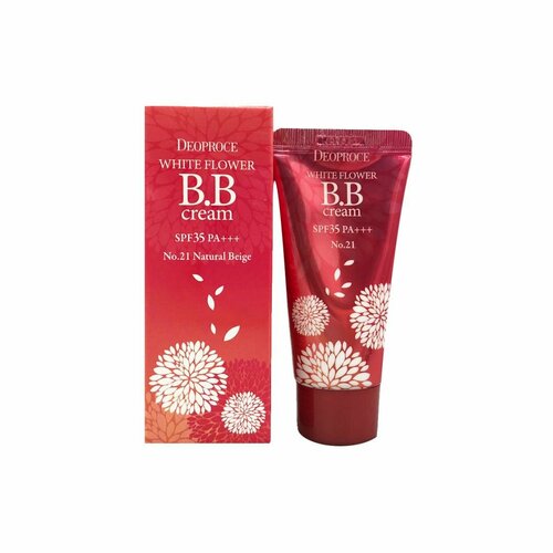 ББ крем на основе экстракта белых цветков Deoproce White Flower BB Cream SPF35 PA+++ 30g