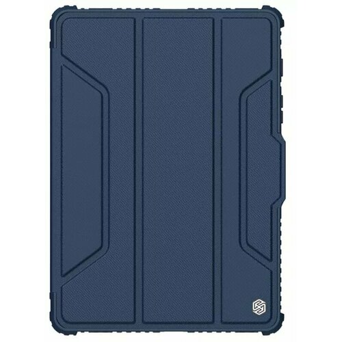 Чехол Nillkin Bumper Leather Cover case Pro for Samsung Galaxy Tab S8+ / S8+ 5G / S7+ синий