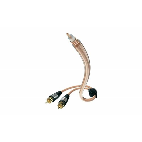 Кабель сабвуферный Inakustik Star Audio Cable, Y-Sub, RCA <> 2RCA, 12 м