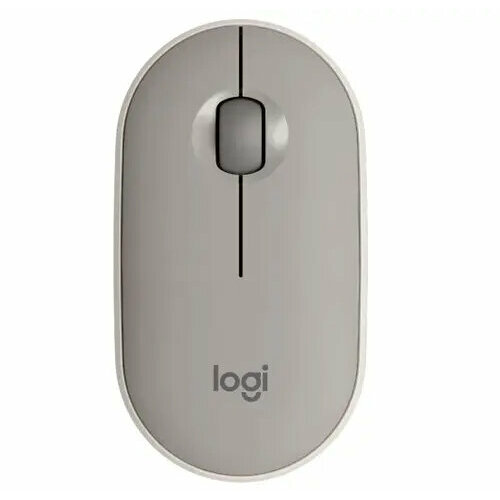 Logitech Мышка USB OPTICAL WRL PEBBLE M350 GREY 910-006653