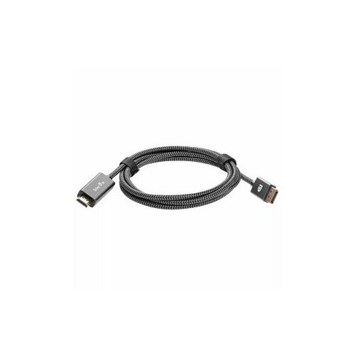 Кабель DisplayPort M-> HDMI M 4K@60Hz 1.8m Telecom, оплетка