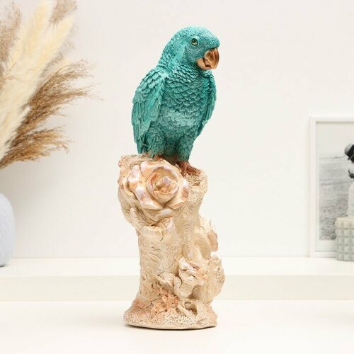 Хорошие сувениры Фигура "Попугай на дереве" 17х14х35см, цветной