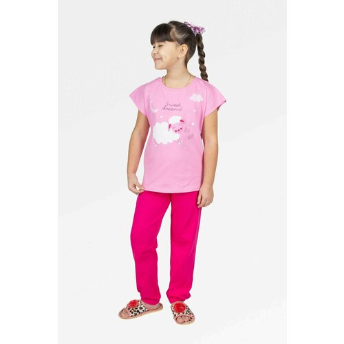 Комплект одежды Basia, размер 110-60, розовый