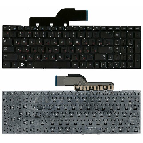 Клавиатура для ноутбука Samsung NP300E5C черная