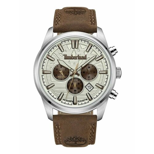 Наручные часы Timberland TDWGF0009604, коричневый, серебряный