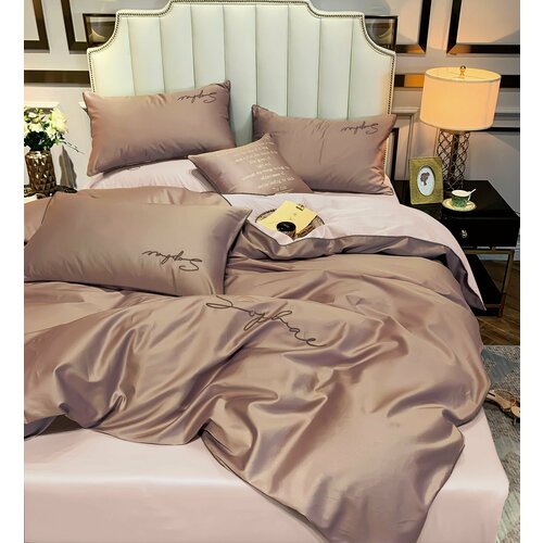 Комплект Постельного Белья "Гармония" от бренда Mency, размер 1,5 спальный, наволочки 70х70