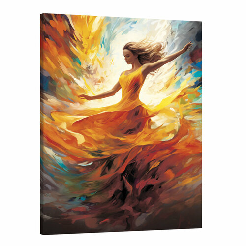 Интерьерная картина 50х70 "Танцующая душа"