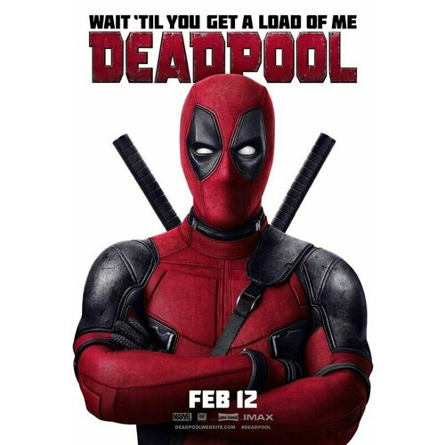 Плакат, постер на холсте Дэдпул (Deadpool), Тим Миллер. Размер 21 х 30 см