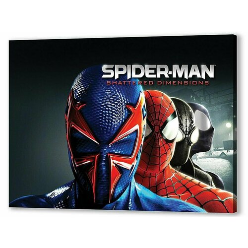 Плакат, постер на бумаге Spider-man: Shattered Dimensions. Размер 30 х 42 см