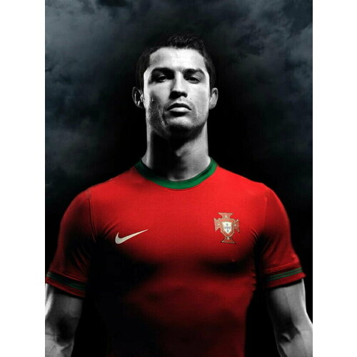 Плакат, постер на бумаге Cristiano Ronaldo/Криштиану Роналду/спорт. Размер 21 х 30 см