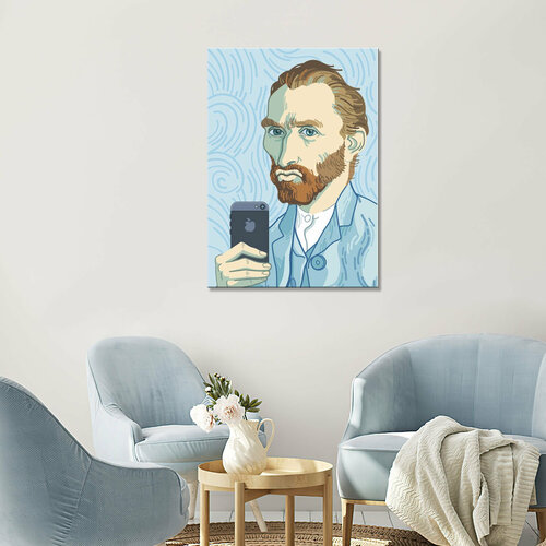 Интерьерная картина на холсте - Винсент Ван Гог АРТ 30х40