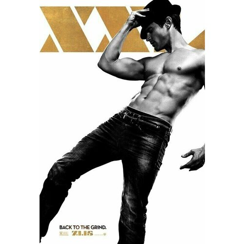 Плакат, постер на холсте Супер Майк XXL (Magic Mike XXL), Грегори Джейкобс. Размер 21 х 30 см