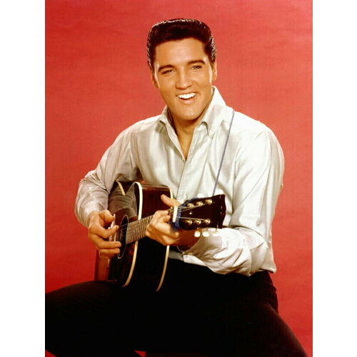 Плакат, постер на бумаге Presley Elvis/Элвис Пресли/музыкальные/поп исполнитель/артист/поп-звезда/группа. Размер 21 х 30 см