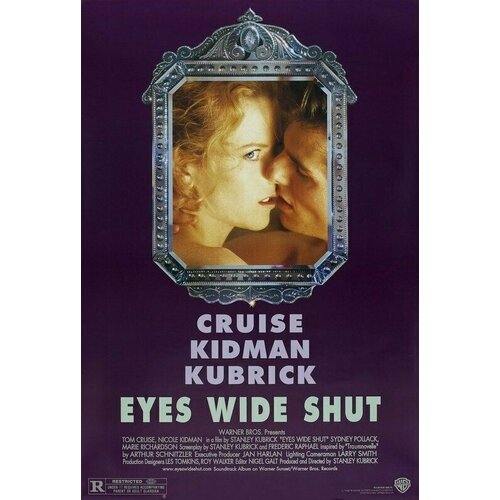 Плакат, постер на бумаге С широко закрытыми глазами (Eyes Wide Shut), Стэнли Кубрик. Размер 60 х 84 см