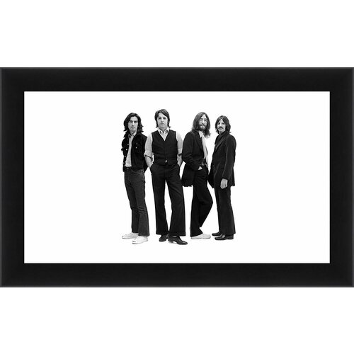 Плакат, постер на бумаге The Beatles-Битлз. Размер 30 х 42 см