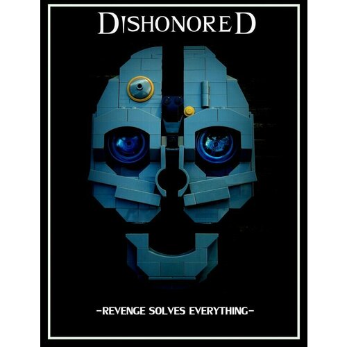 Плакат, постер на бумаге Dishonored/Обесчещенный. Размер 42 на 60 см