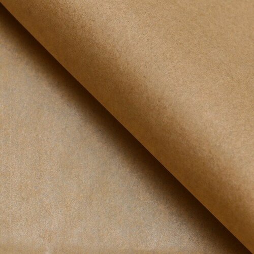 Бумага упаковочная тишью, крафтовый, 50 х 66 см (10 шт)