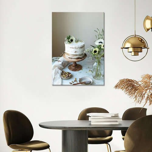 Картина/Картина на холсте для интерьера/Картина на стену/Картина для кухни/ - Торт1 30х40