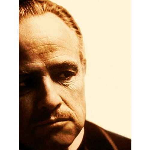 Плакат, постер на бумаге The Godfather/Крестный отец-Вито Корлеоне/искусство/арт/абстракция/творчество. Размер 21 х 30 см