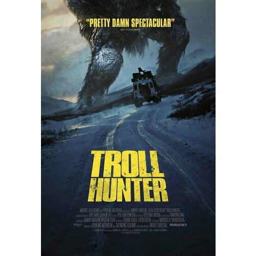 Плакат, постер на бумаге Trollhunter/Охотники на троллей. Размер 42 х 60 см