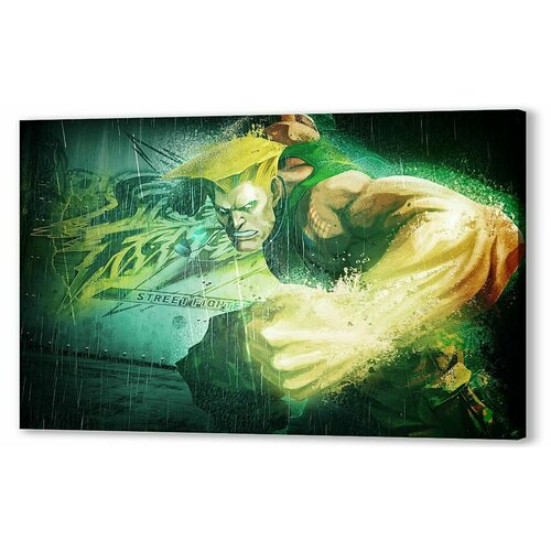 Плакат, постер на бумаге Street Fighter X Tekken. Размер 30 х 42 см