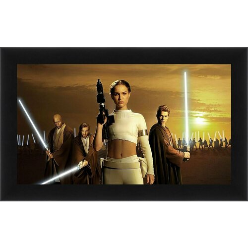 Плакат, постер на холсте Звёздные войны. Star Wars. Размер 21 х 30 см