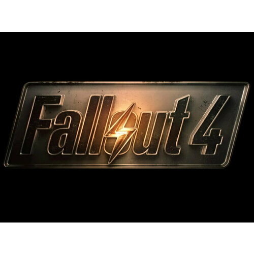 Плакат, постер на холсте Fallout 4/Фаллаут 4/игровые/игра/компьютерные герои персонажи. Размер 42 на 60 см