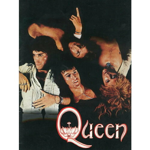 Плакат, постер на бумаге Queen/Квин/винтажный/ретро. Размер 21 х 30 см