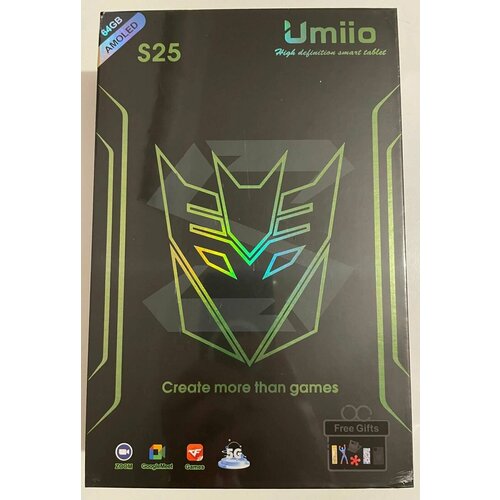 Детский планшет Umiio S25, 4/64 Gb, 8.1 дюйм, Android 12, золотистый
