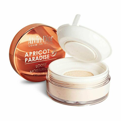 Alvin D'Or пудра рассыпчатая Moisturizing Apricot Paradise 8г