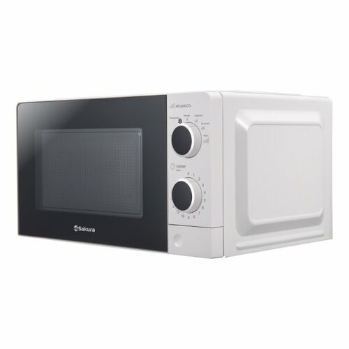 Микроволновая печь Sakura SA-7055W белая 20 л.