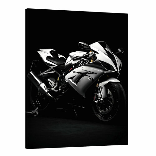 Интерьерная картина 50х70 "Мощь мотоцикла"