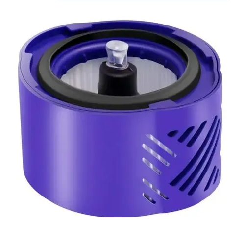 SPARELINE Сменный HEPA фильтр послемоторный для пылесосов Dyson V6, 966912-03/966741-01, фиолетовый, 1 шт.