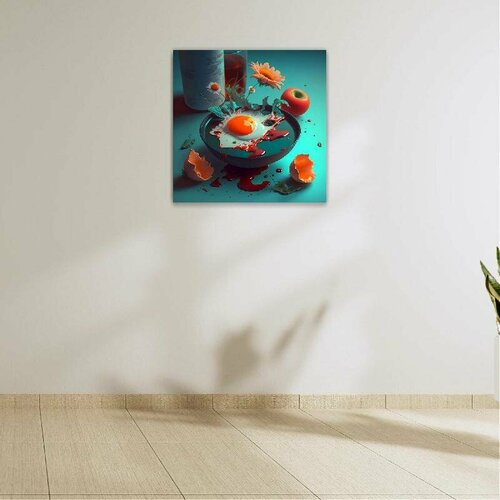 Картина на холсте 60x60 Альянс Лес "Арт, искусство" на подрамнике / интерьер/ декор