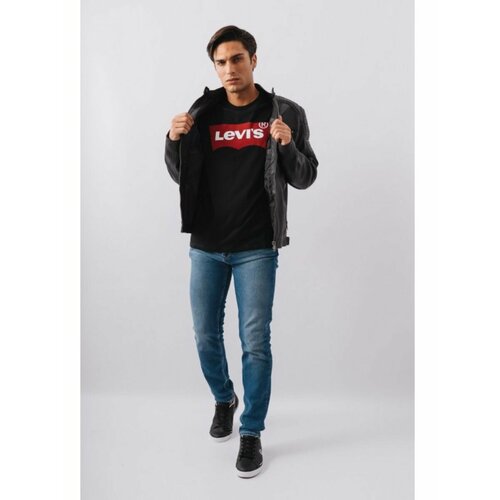 Футболка Levi's, размер XS, черный, красный