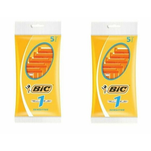 Bic Станок для бритья одноразовый для чувствительной кожи, 5 штук - 2 упаковки