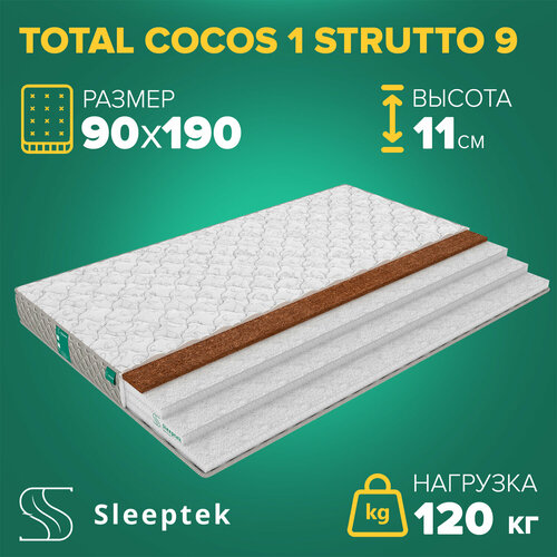 Матрас Sleeptek Total Cocos1 Strutto9 90х190