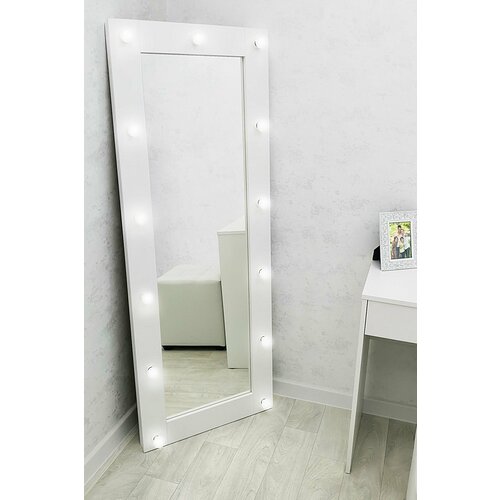 Гримерное зеркало GM Mirror 60см х 160см, белый / косметическое зеркало