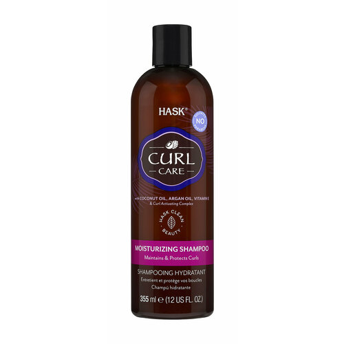 Увлажняющий шампунь для вьющихся волос Hask Curl Care Moisturizing Shampoo