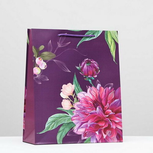 Пакет подарочный "Цветочный Рай" 26 x 32 x 12 см
