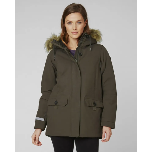 Парка Helly Hansen LEONIE DOWN, размер XL, зеленый