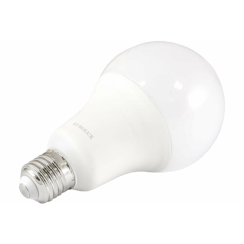 Лампа светодиодная E27, 13 Вт, груша, нейтральный Eurolux LL-E-A80-25W-230-4K-E27