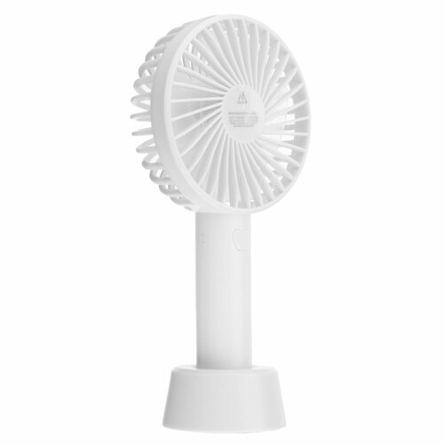 Портативный настольный мини-вентилятор с аккамулятором ss-2 наружный ручной вентилятор, белый