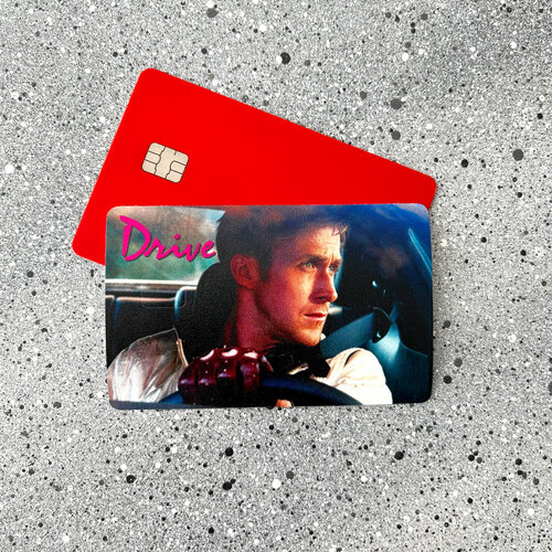 Наклейка на банковскую карту Ryan Gosling, Drive