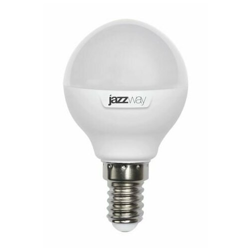 Лампа светодиодная (LED) Шар Е14 9Вт 820лм 3000К 230В матов. Jazzway