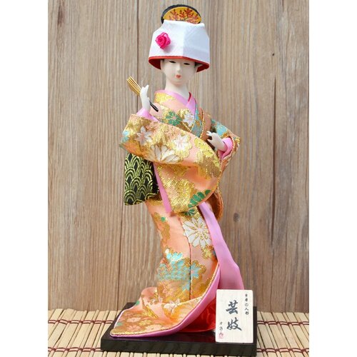 Кукла BLT японская Гейша статуэтка керамическая голова
