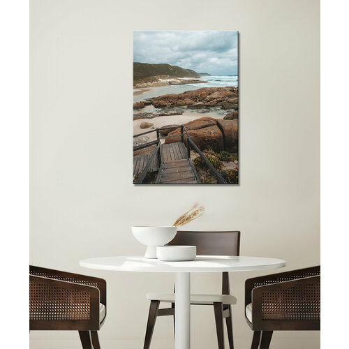 Картина/Картина на холсте для интерьера/Картина на стену/Картина для кухни/ -Австралия океан 17 20х30