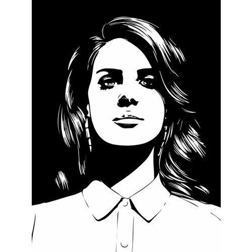 Плакат, постер на холсте Lana Del Rey/Лана Дель Рей/музыкальные/поп исполнитель/артист/поп-звезда/группа. Размер 30 на 42 см