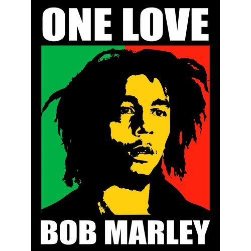 Плакат, постер на бумаге Bob Marley/Боб Марли. Размер 42 х 60 см