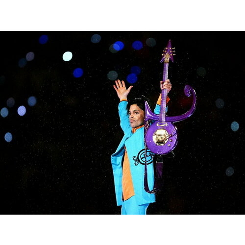 Плакат, постер на холсте Prince/Принц/музыкальные/поп исполнитель/артист/поп-звезда/группа. Размер 21 х 30 см